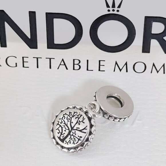 Pandora | Jewelry | Pandora Family Tree Grandma Exclusive Dangle Charm ...